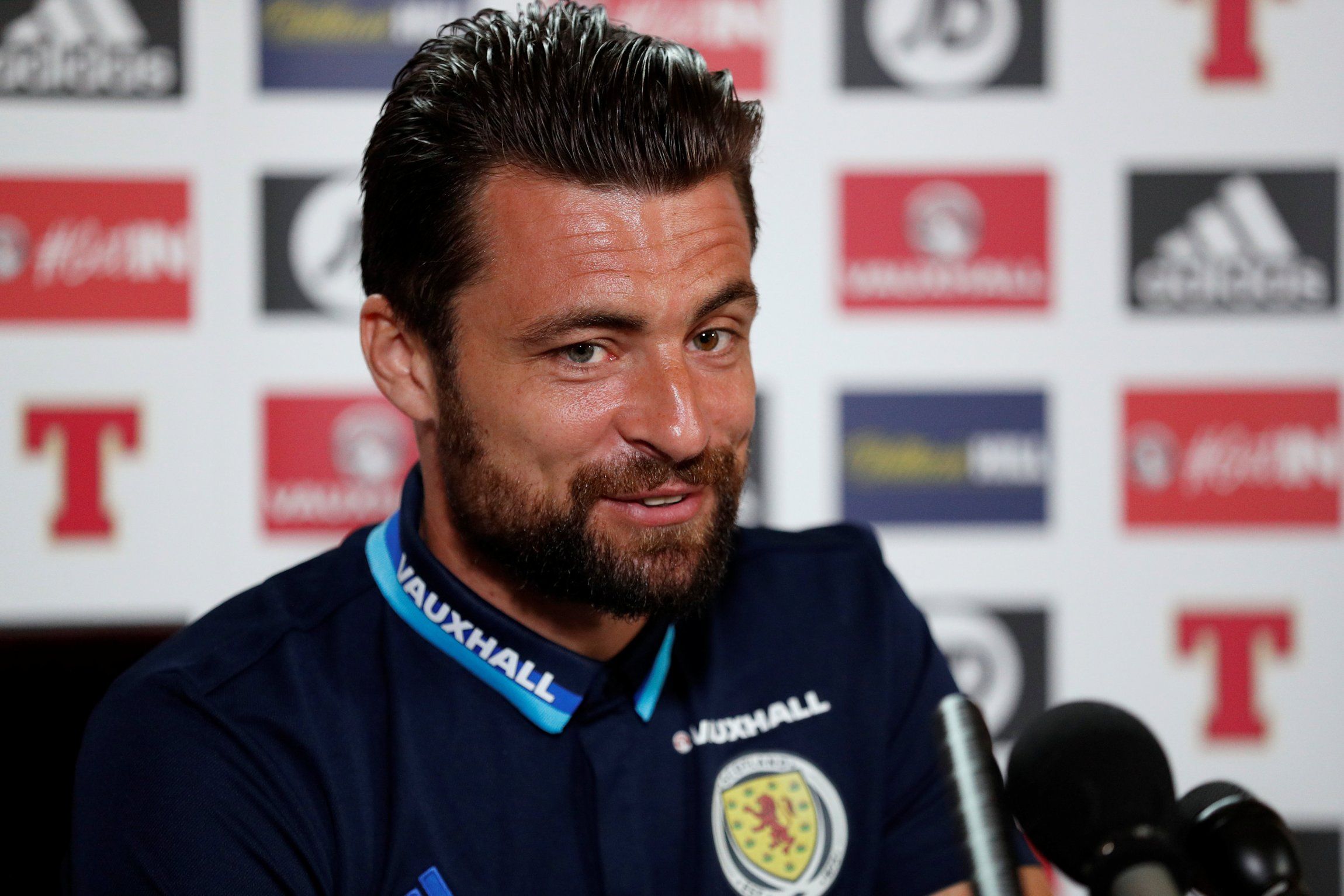 Rangers fans are excited to see new signing Russell Martin in action