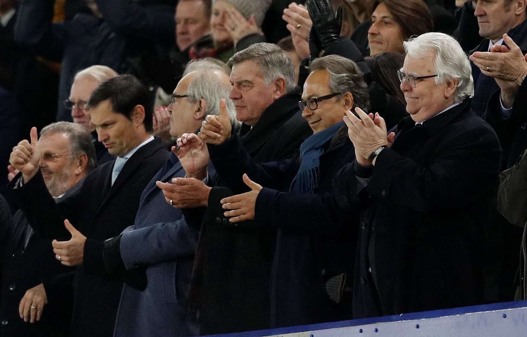Everton fans react as Bill Kenwright praises Sam Allardyce's contribution