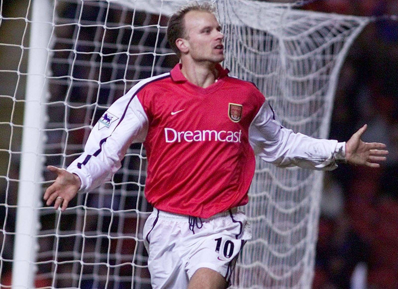 dennis bergkamp arsenal debut