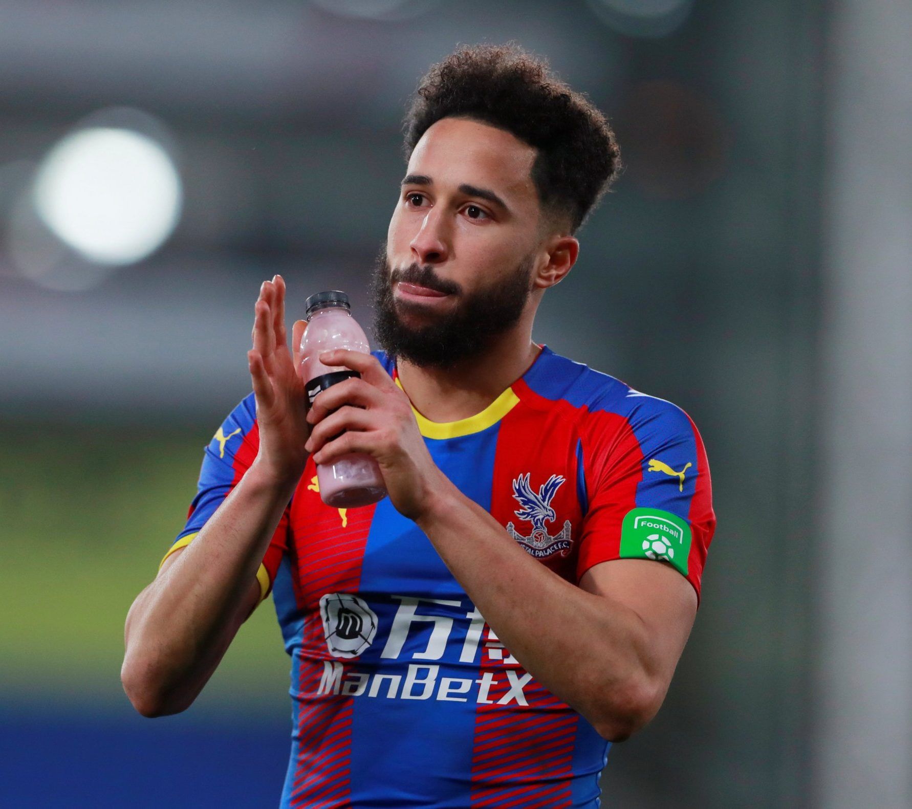 Crystal Palace fans react as Andros Townsend rocket-volley is overlooked