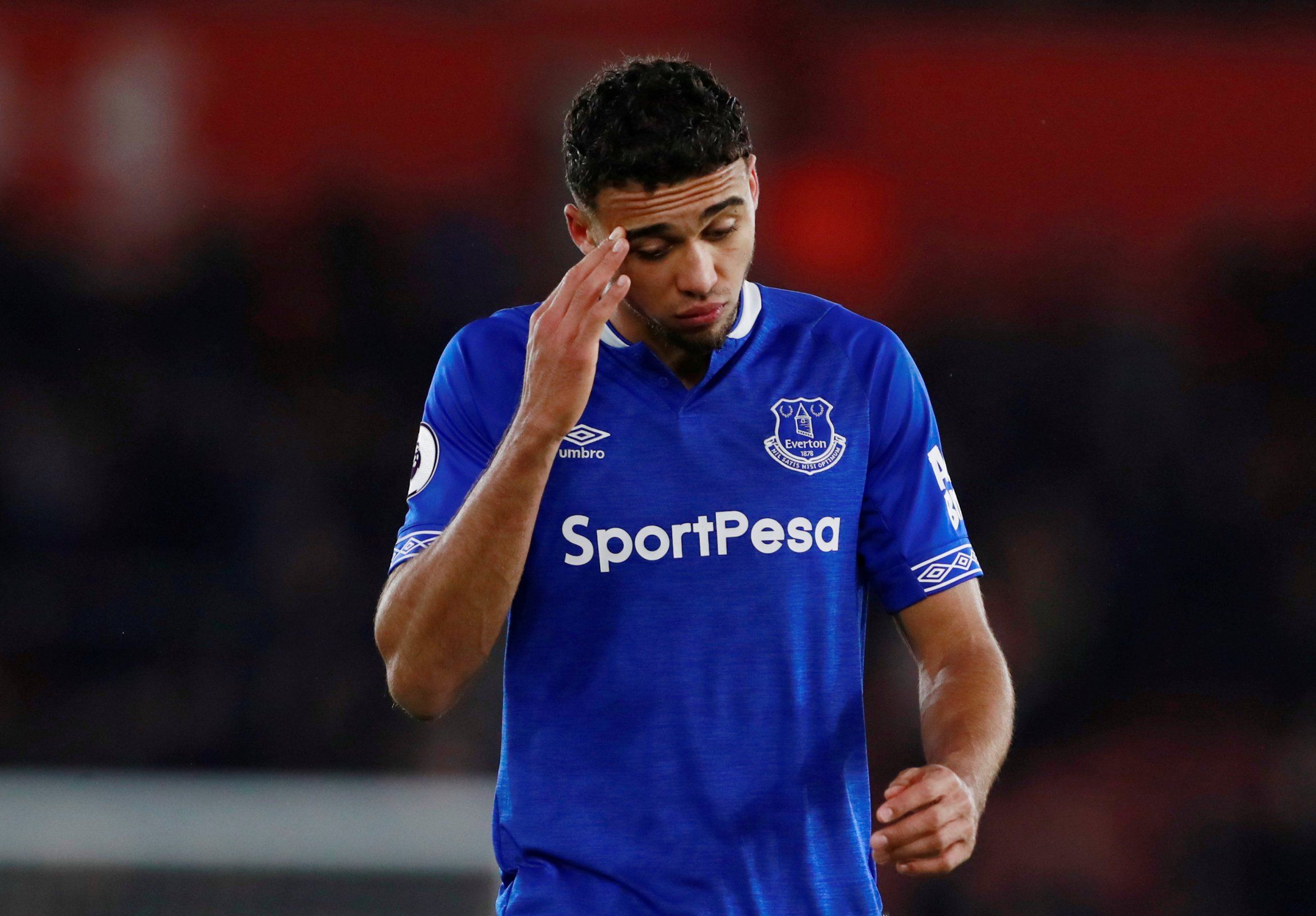 Everton fans impressed with Calvert-Lewin performance