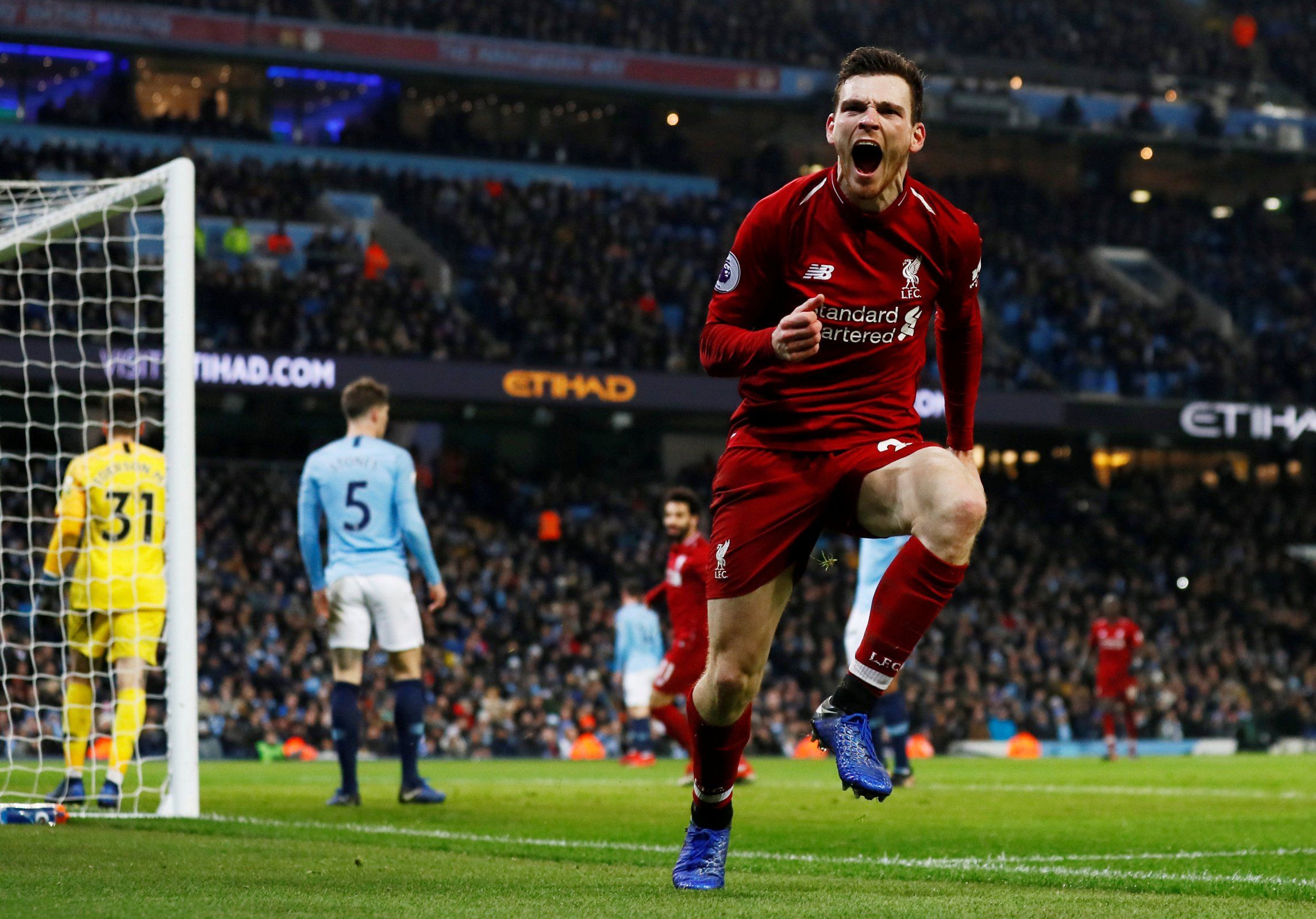 Liverpool fans lavish praise on Andrew Robertson