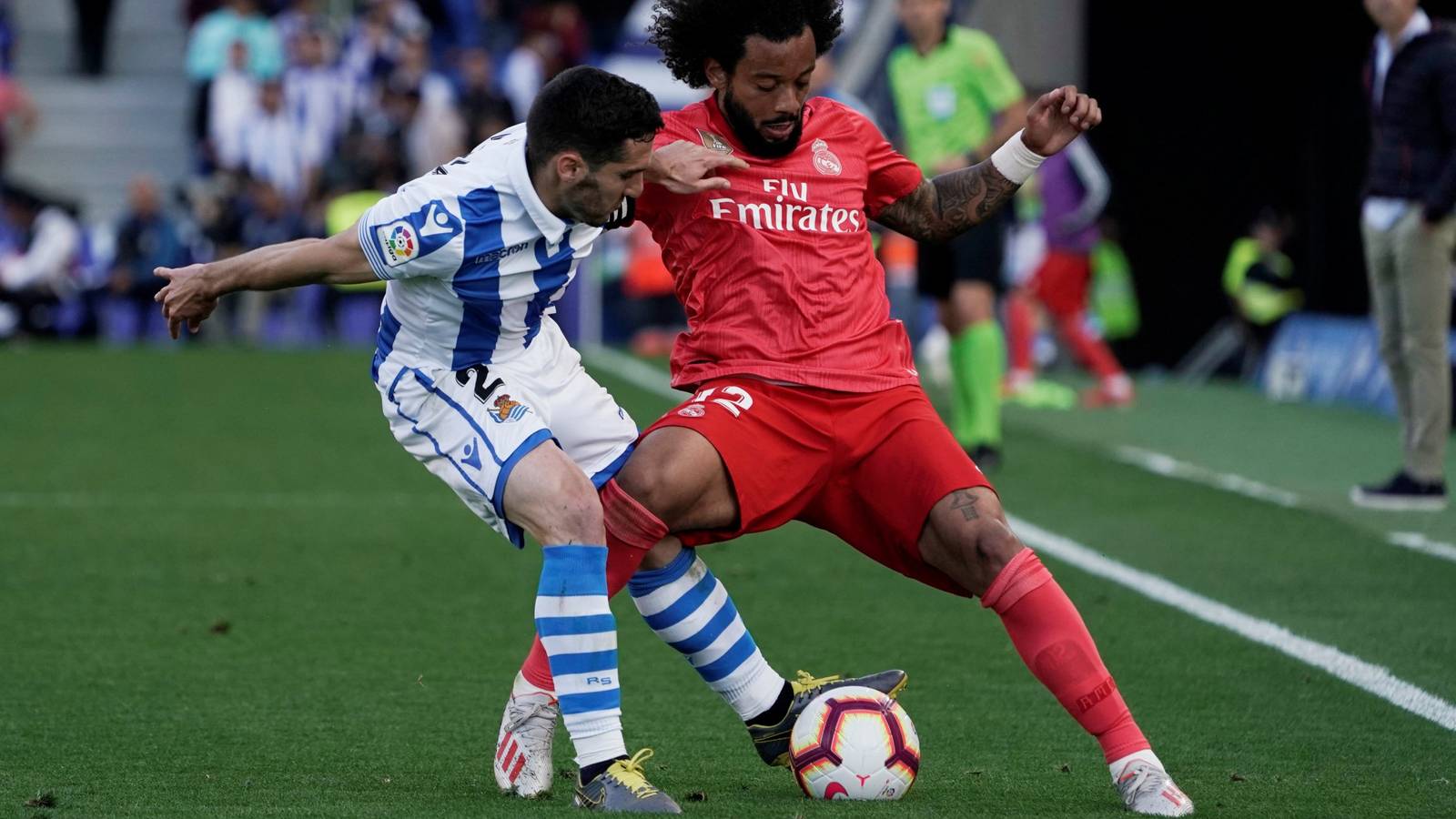 Arsenal fans react to links with Real Madrid's Marcelo