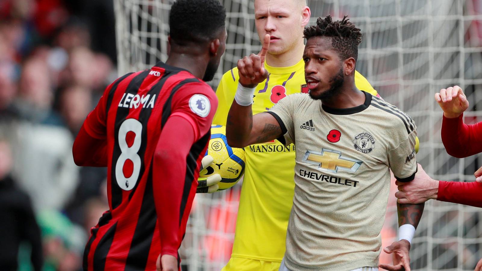 Man Utd's Fred showed some fight in dismal Premier League defeat to ...