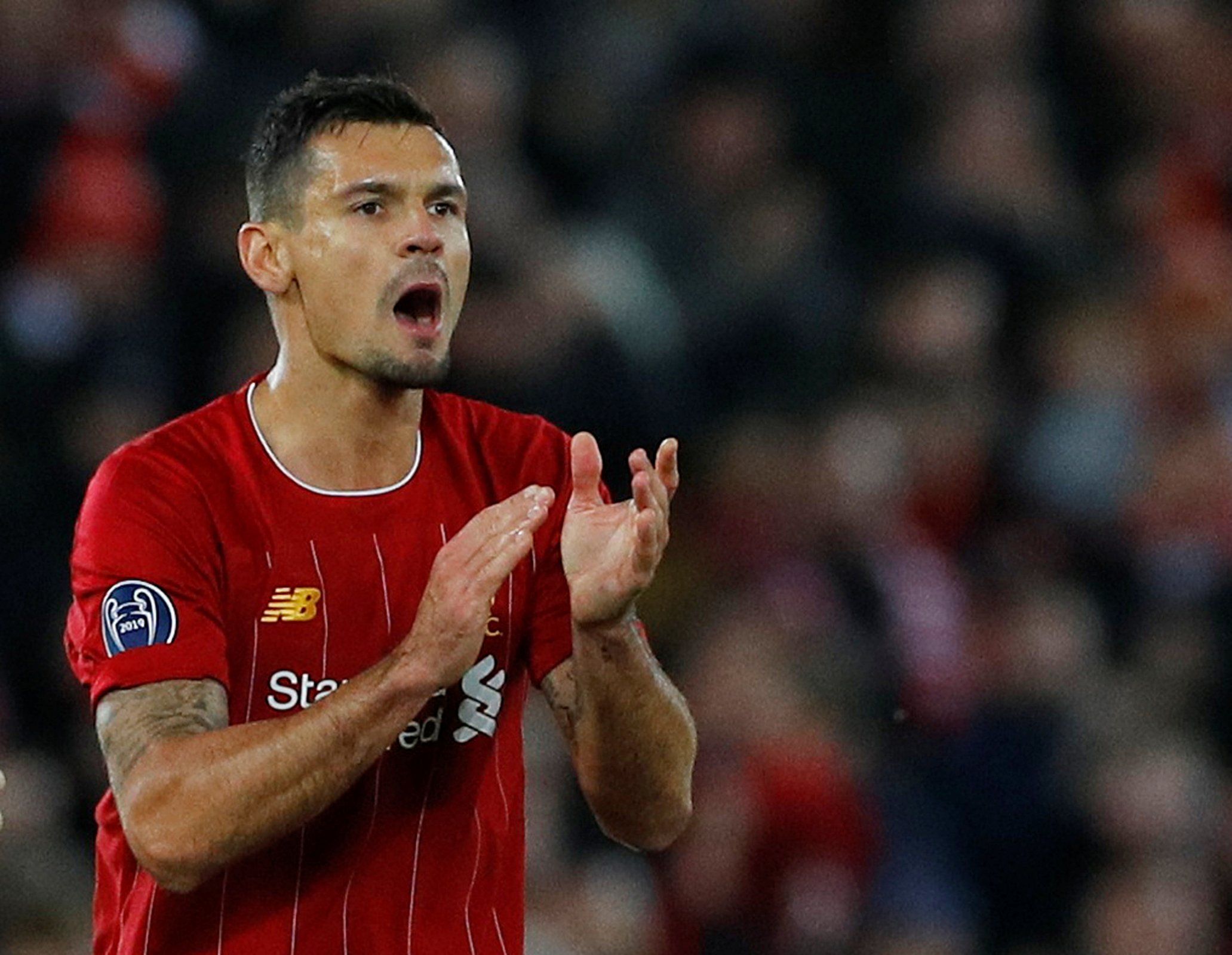 Liverpool fans praise Dejan Lovren's performance against Napoli