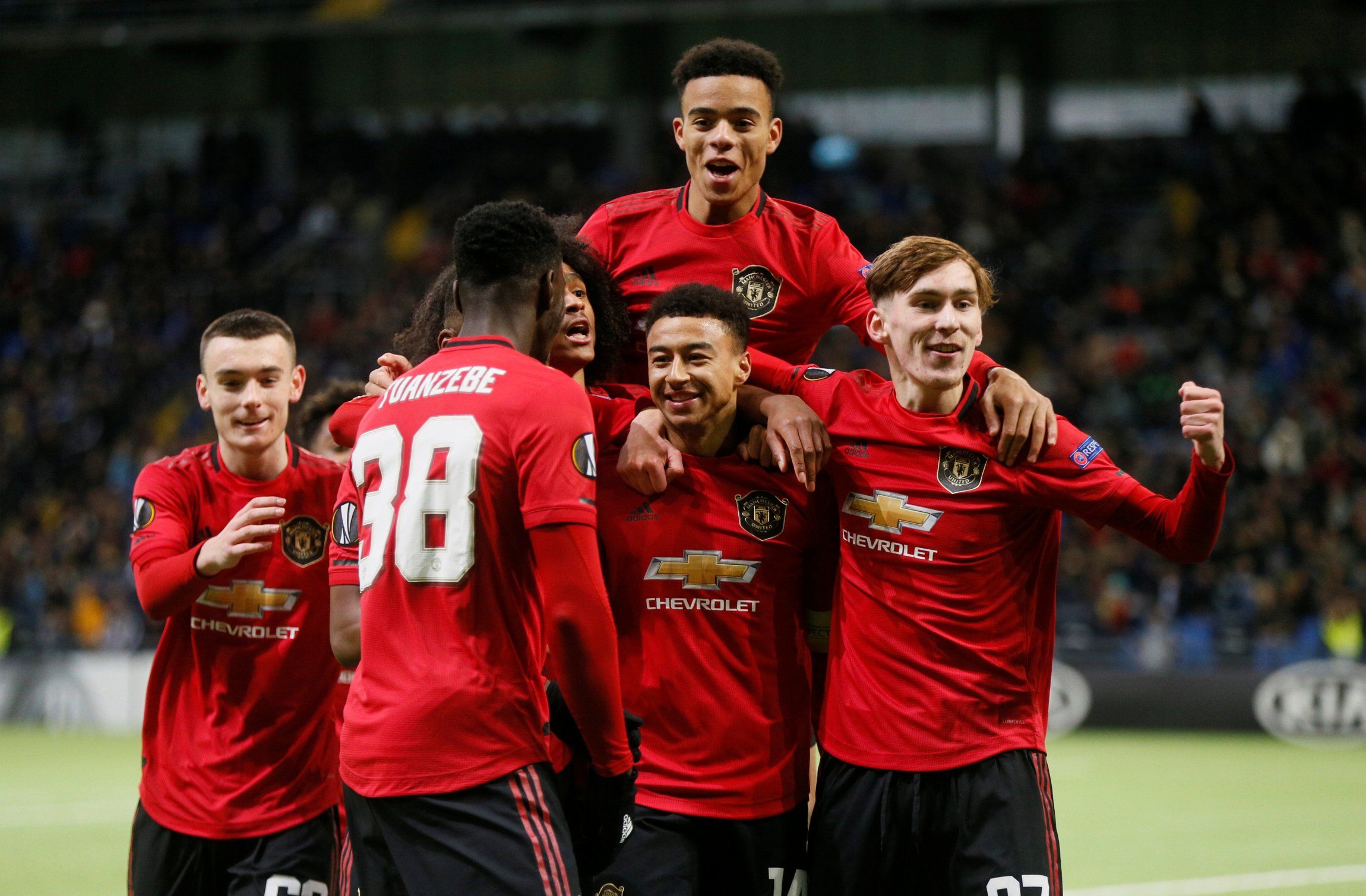 Man United usher in new dawn with their youngest ever European starting XI
