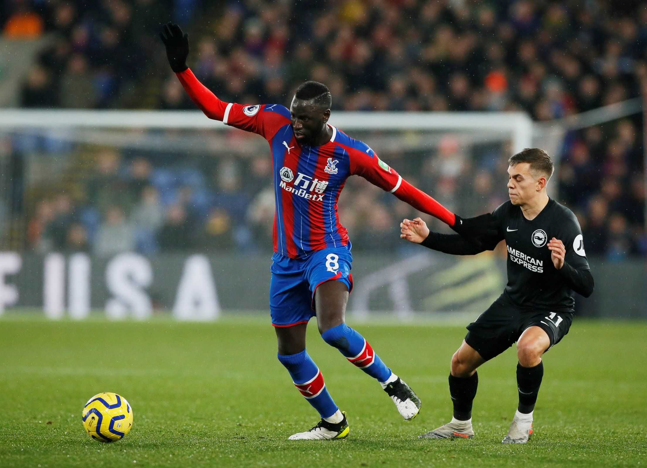 Crystal Palace's Cheikhou Kouyate proves his versatility