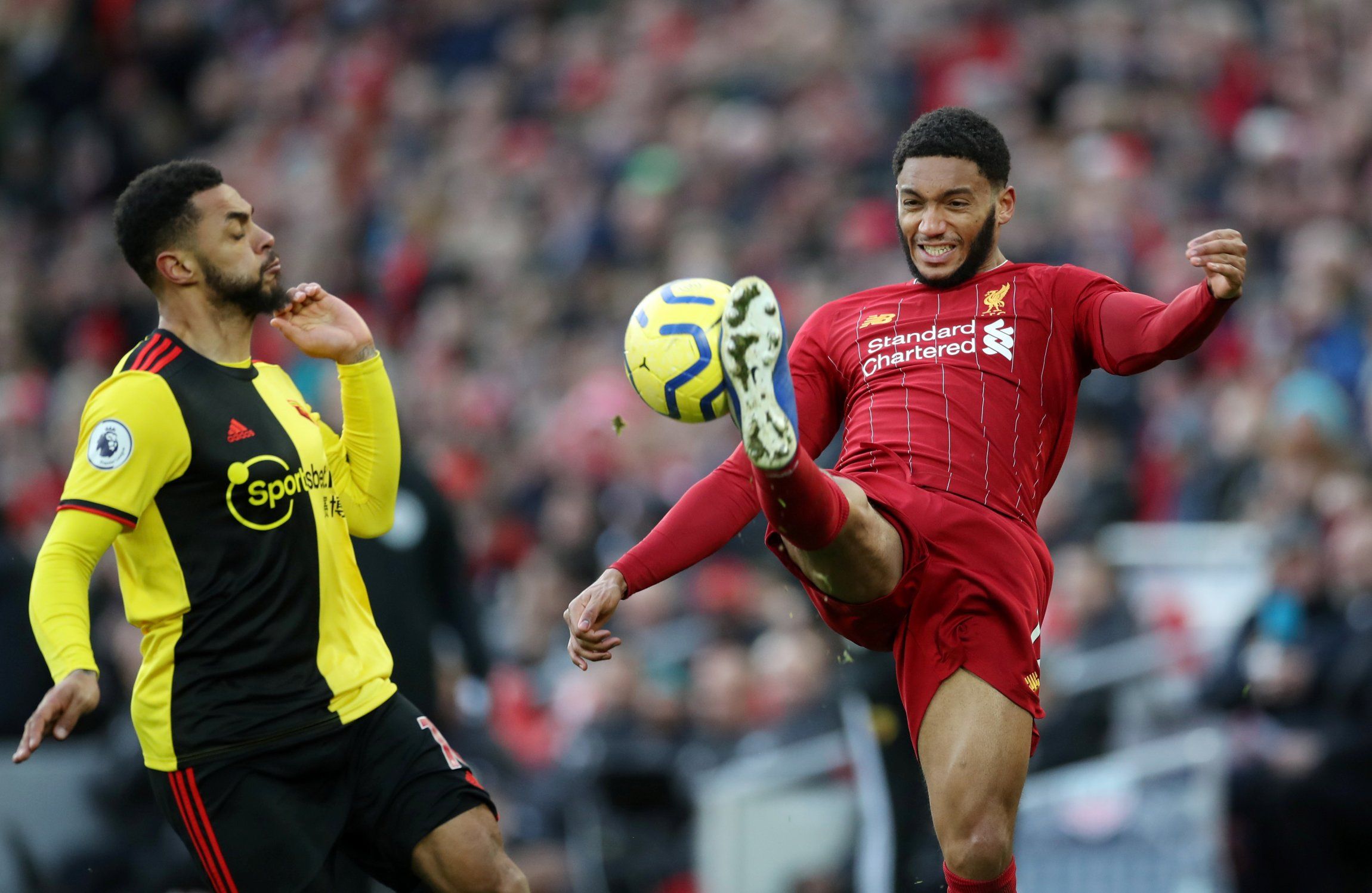 Liverpool fans laud Joe Gomez after immense display in central defence