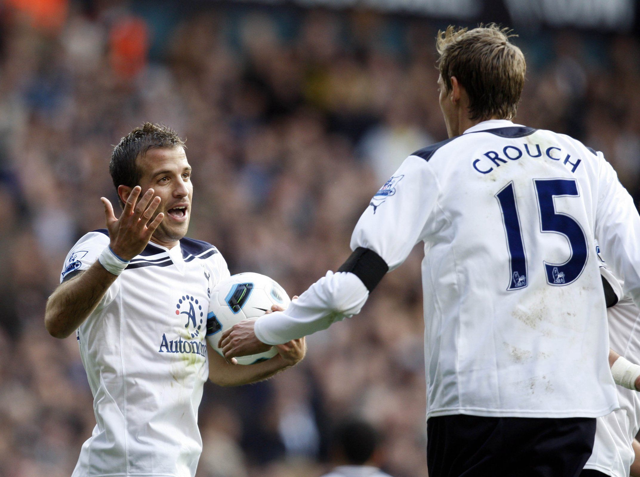 Van der Vaart's Spurs career in pictures