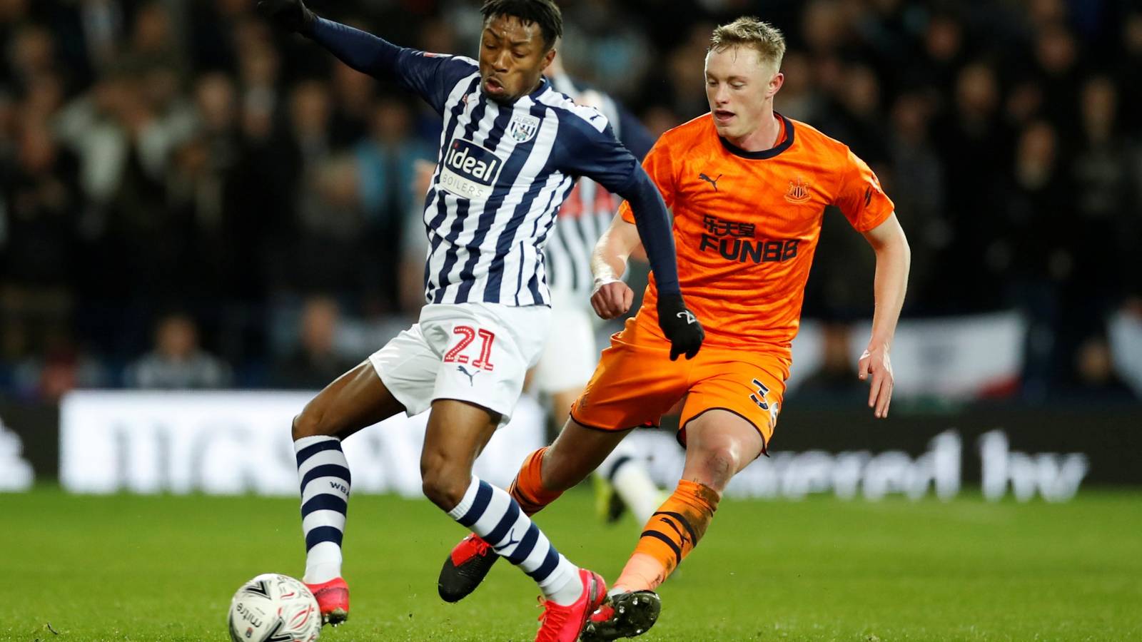 West Brom fans rave over Kyle Edwards in FA Cup loss