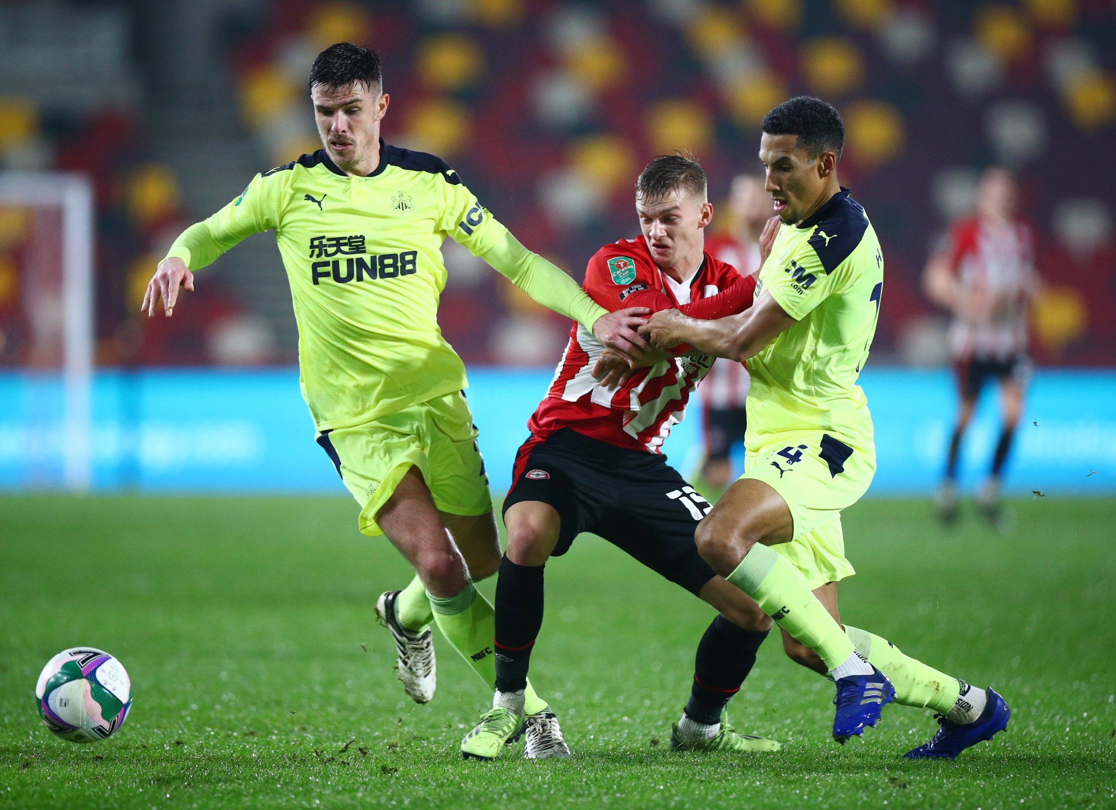 Isaac Hayden proves Bruce’s only positive in Newcastle United’s Carabao ...