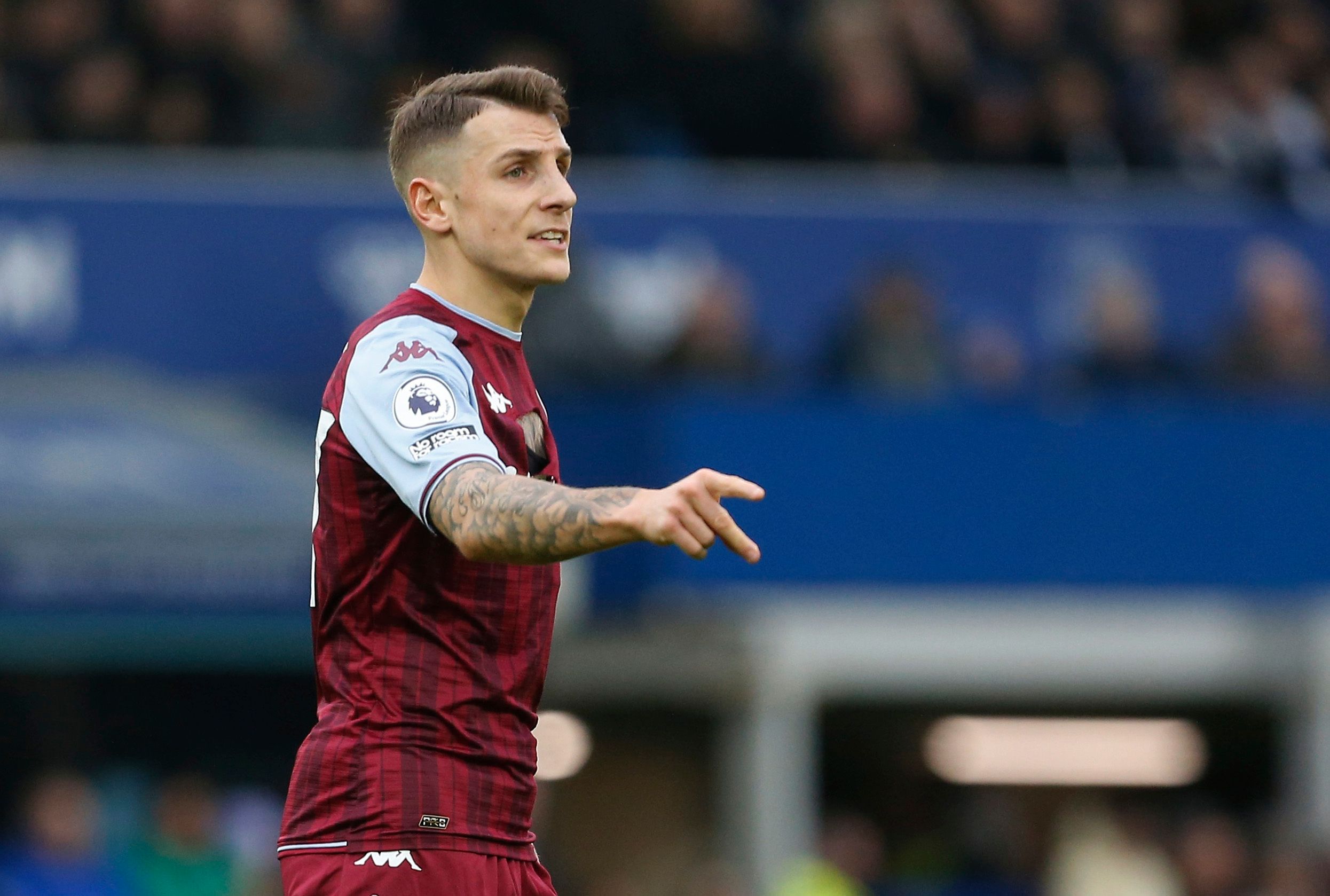 Aston Villa: Digne expected to be fine