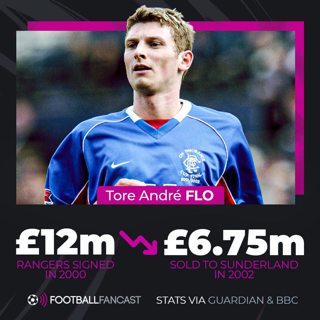 Rangers had a shocker with Tore Andre Flo