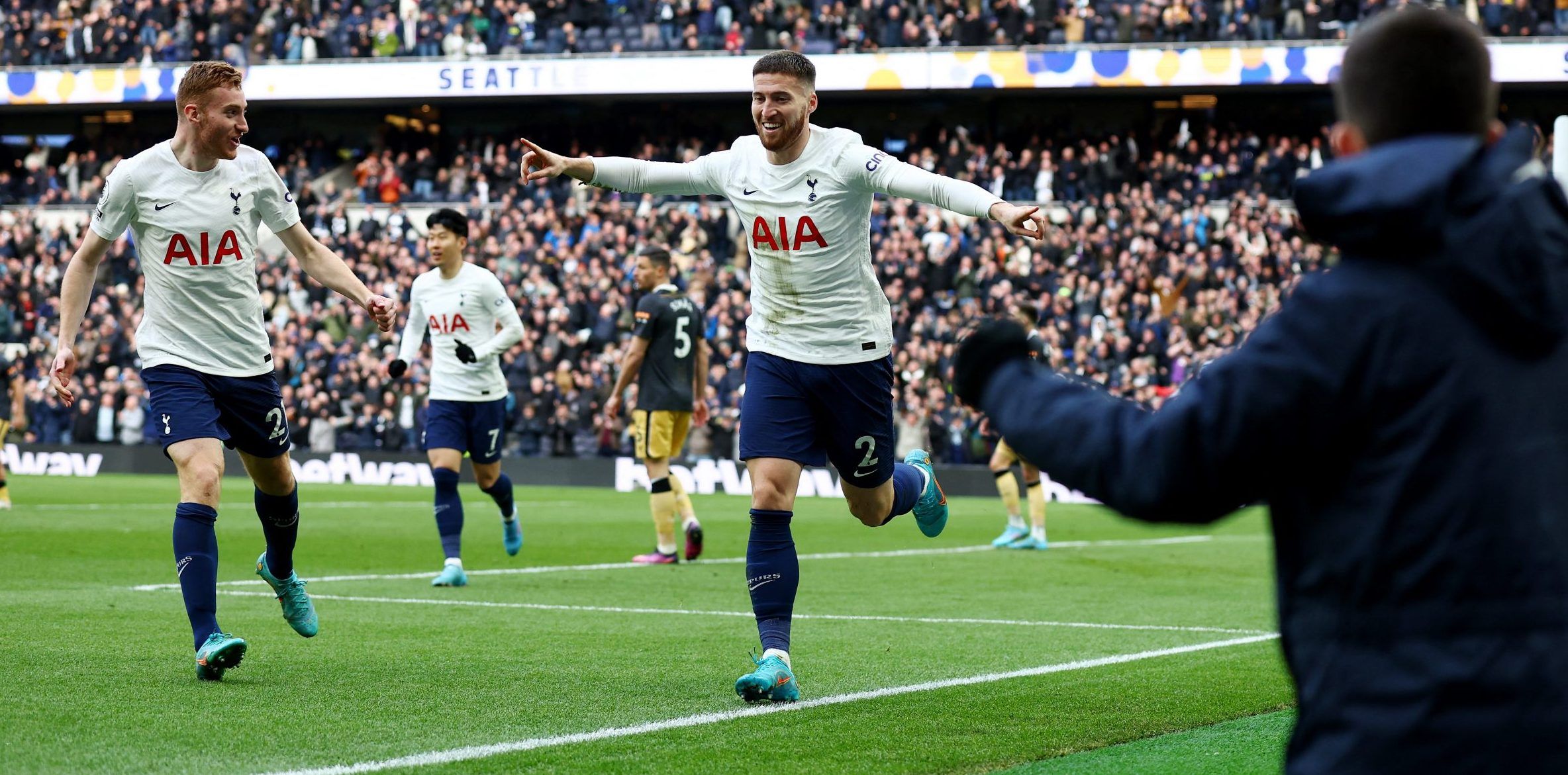 Conte transforming Doherty at Spurs