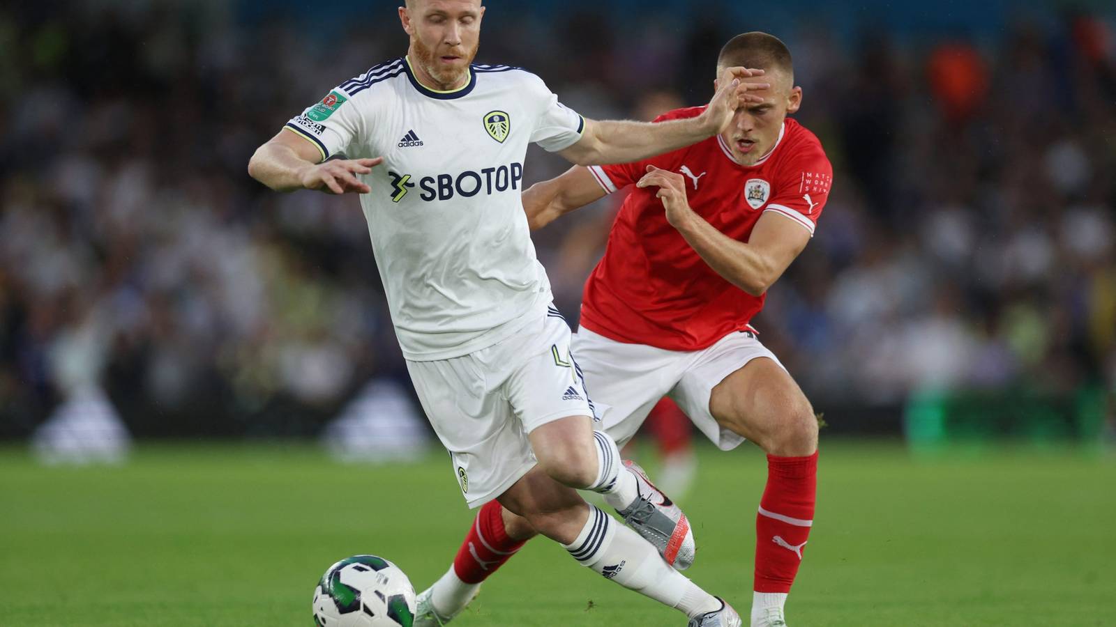 Leeds: Ben Dinnery makes Adam Forshaw injury claim