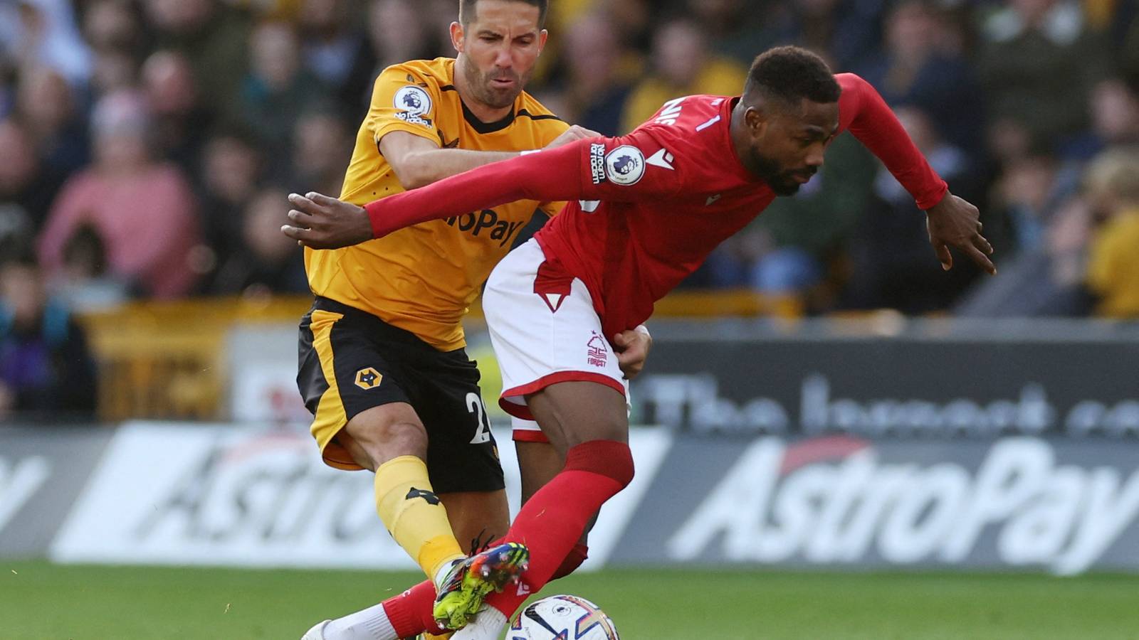 Joao Moutinho let Wolves down today