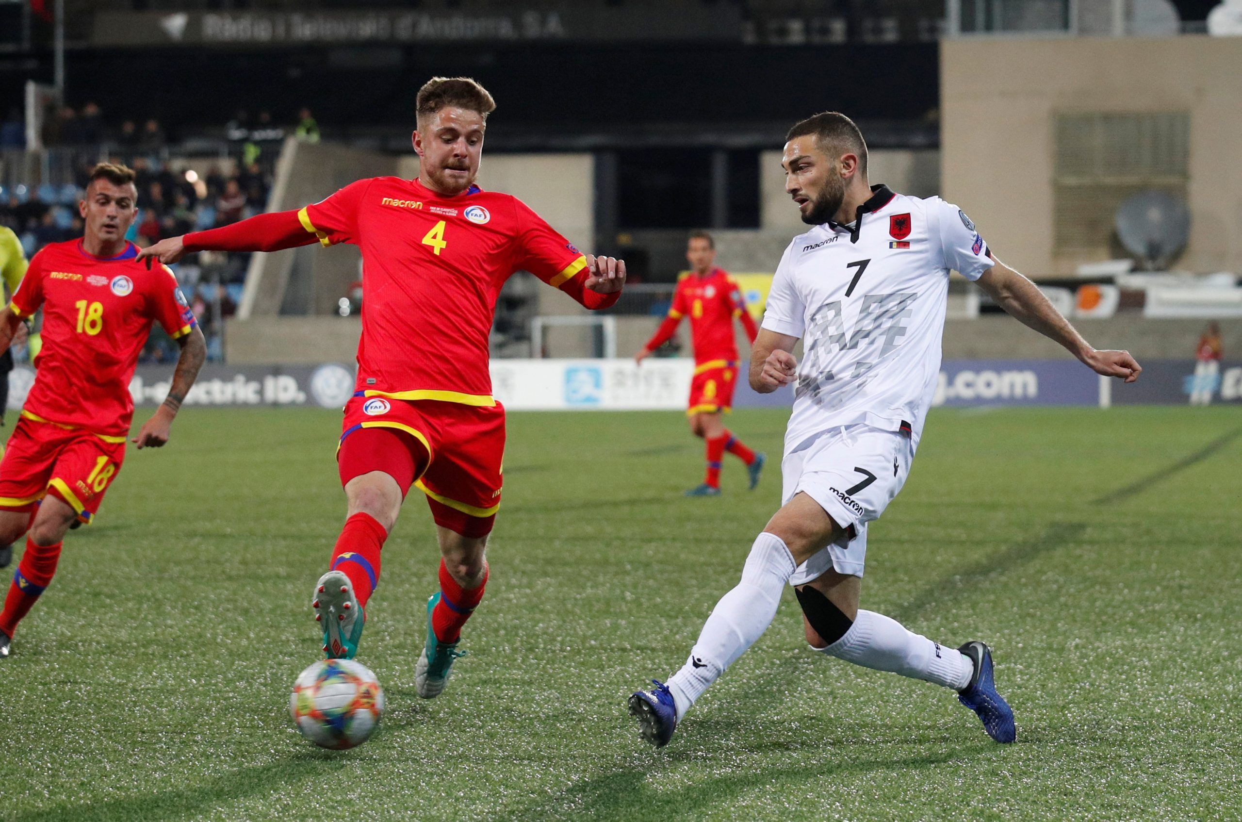 Rangers had a howler over Eros Grezda