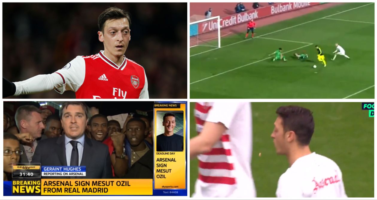 Fans relive Mesut Ozil's greatest moments after announcing his retirement