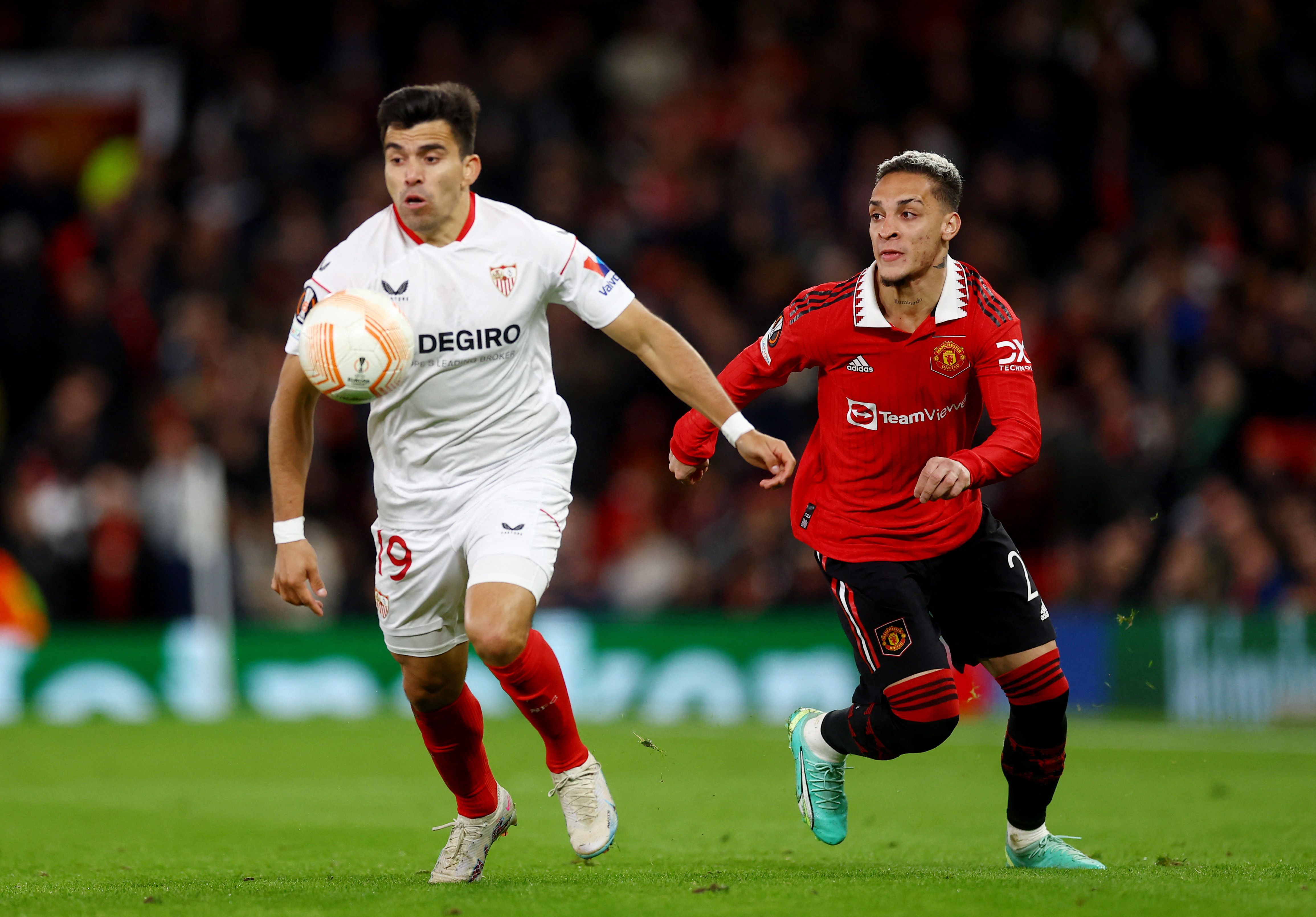 Man Utd: 49-Touch Dynamo Shone vs Sevilla