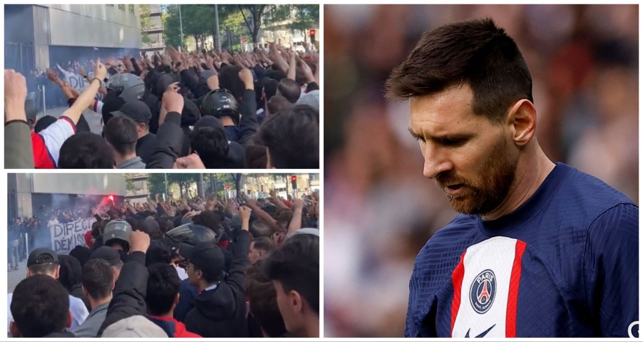PSG: Fans Gather In Anger Against Lionel Messi