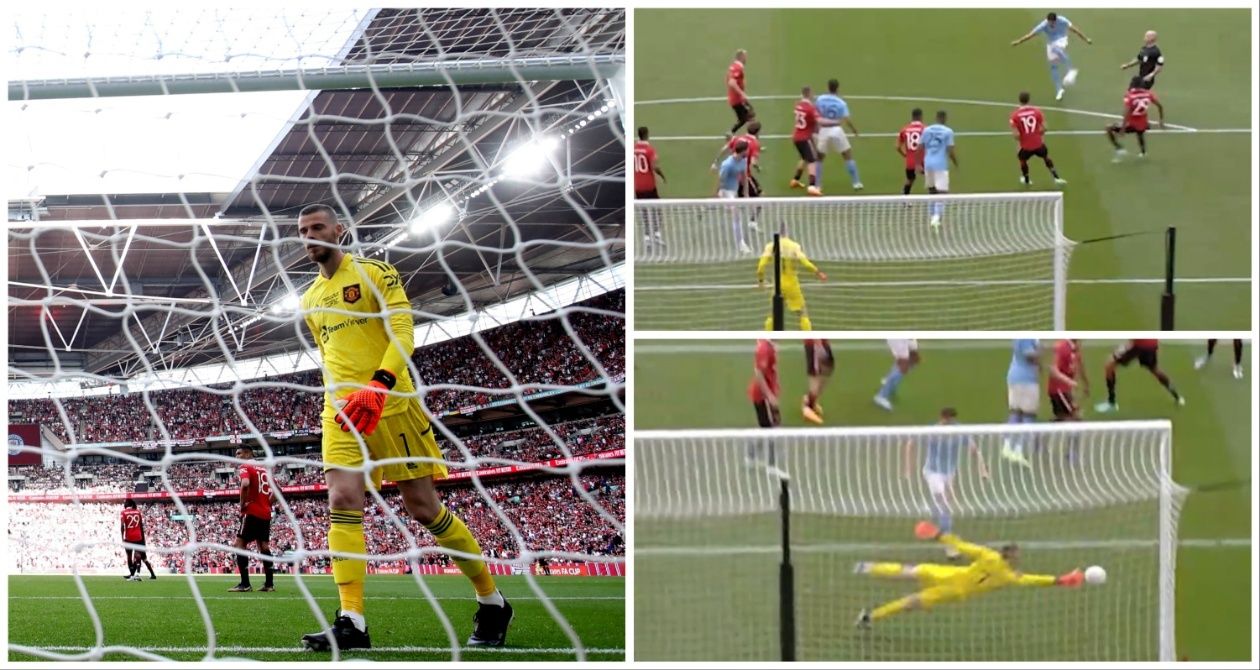 David De Gea Made Potential Mistake In 2-1 FA Cup Final Loss