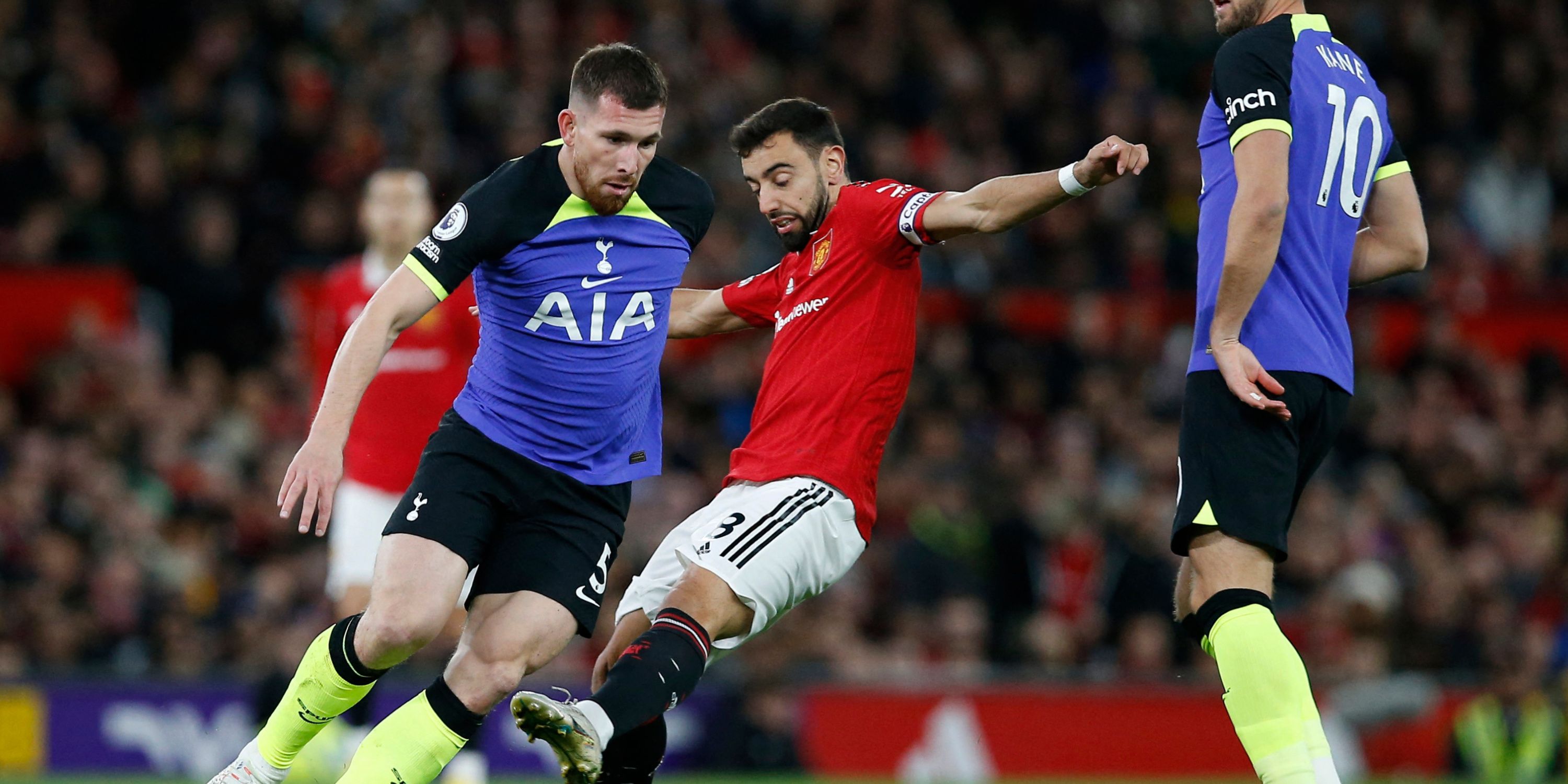 Man United: Bruno Fernandes' goal record v Tottenham