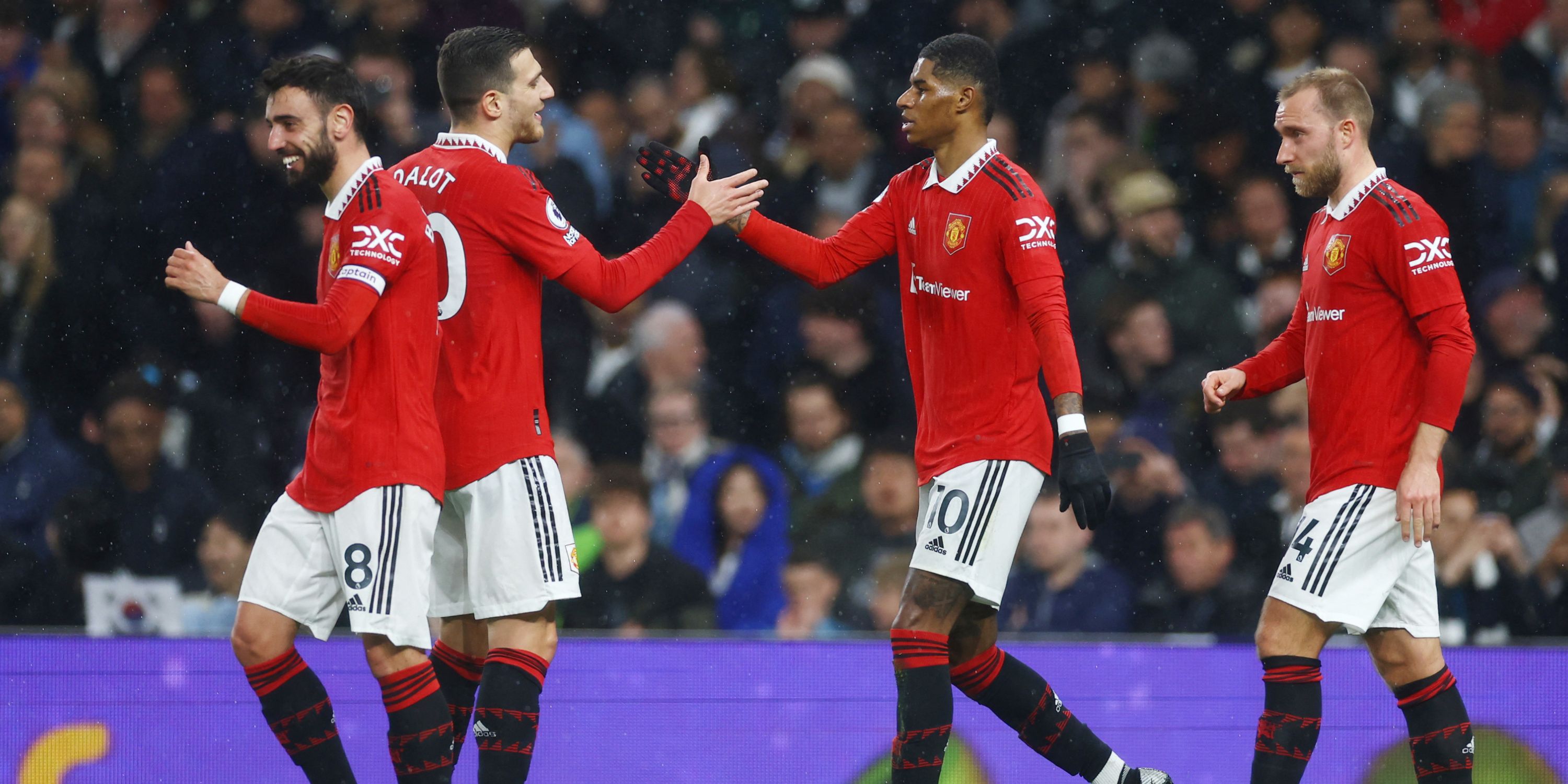 Marcus Rashford goal record vs Tottenham