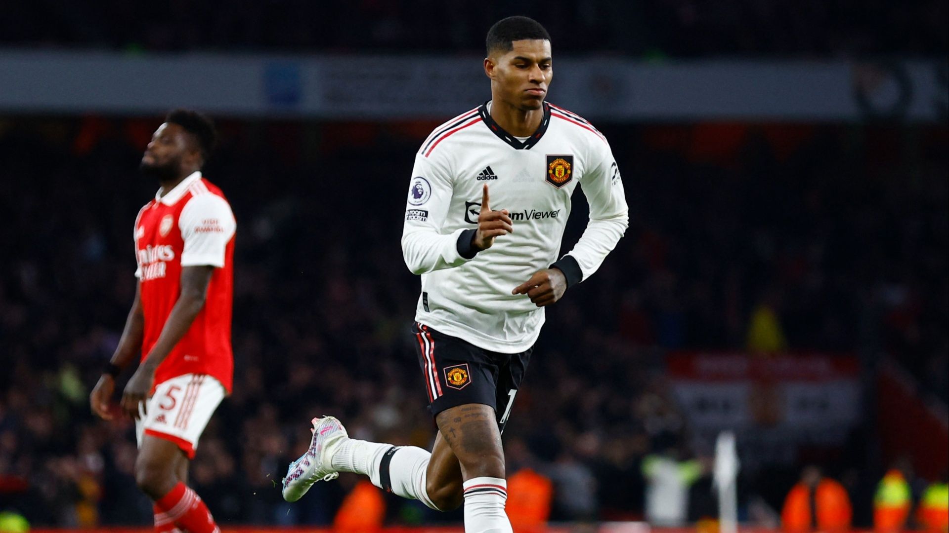 Man United: Marcus Rashford's goal record vs Arsenal