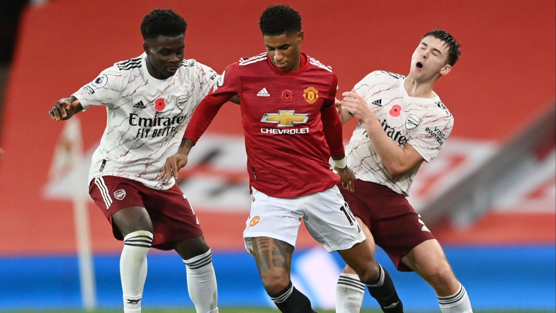 Man United: Marcus Rashford's goal record vs Arsenal