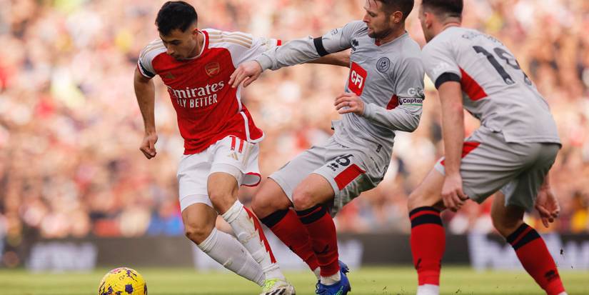 Arsenal's "standout" ace completed 100% of his dribbles today