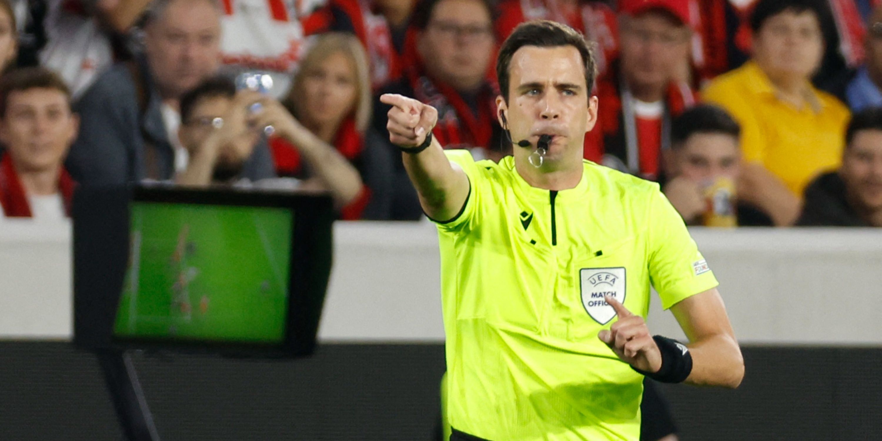 Latest UEFA Champions League, EL and ECL referee/VAR appointments