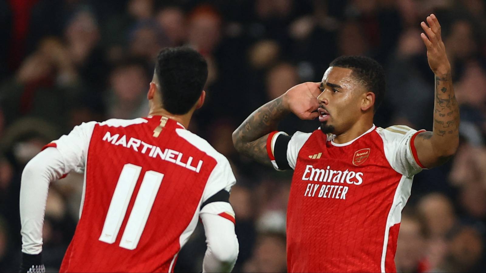 Gabriel Jesus showers praise on in-form star who Levy sold at Tottenham