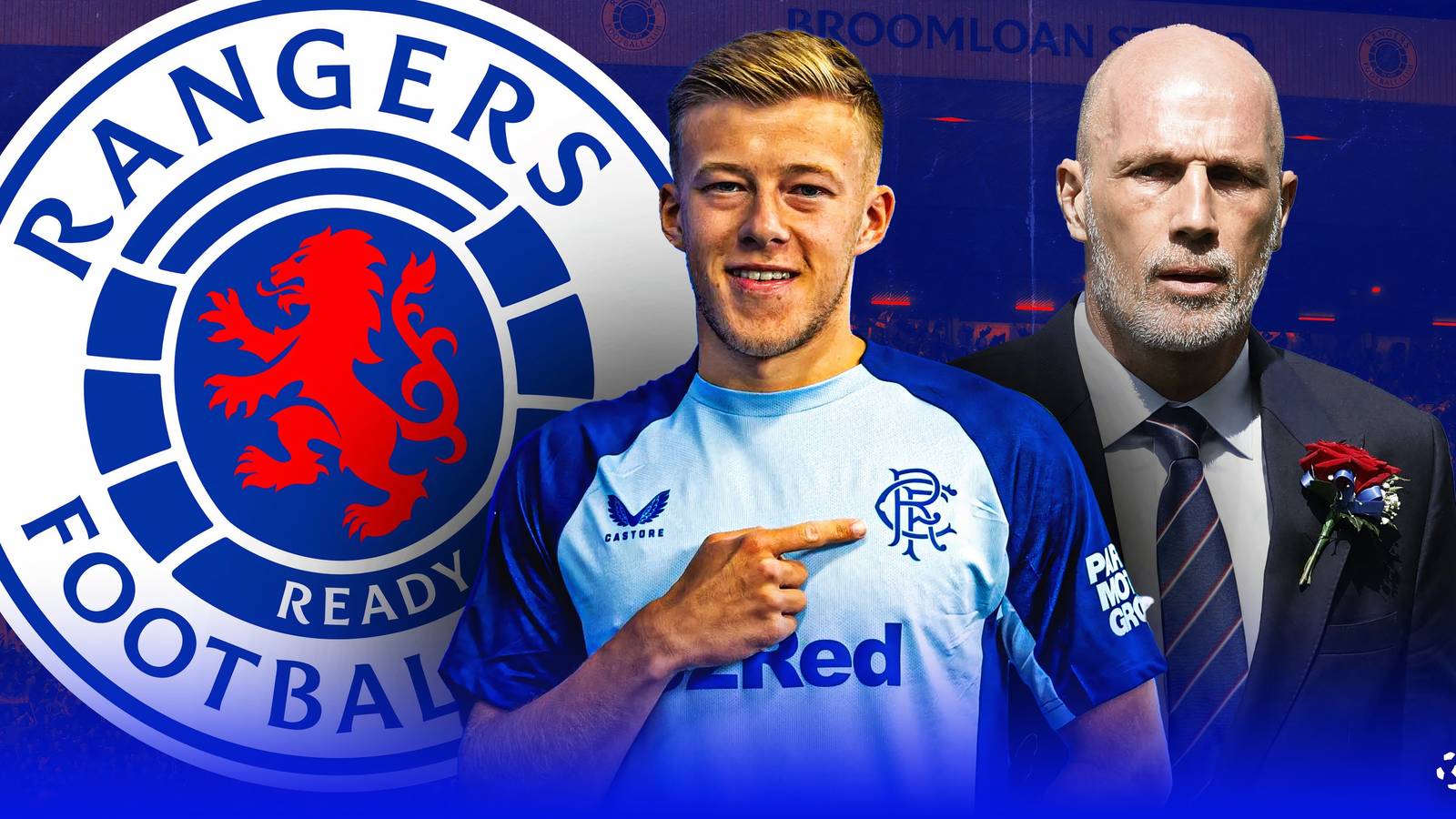 Imagine him & Barron: Rangers send scouts to watch "midfield machine"