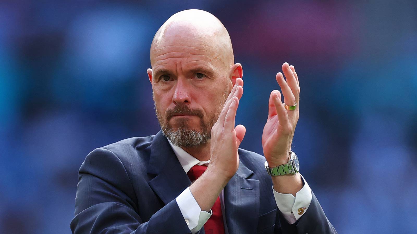 The four words Ten Hag repeated to media twice after Man Utd 0-3 Liverpool