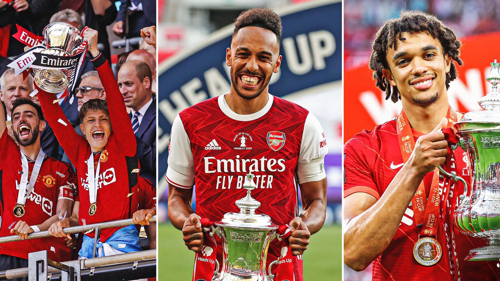 The 9 most successful teams in the FA Cup
