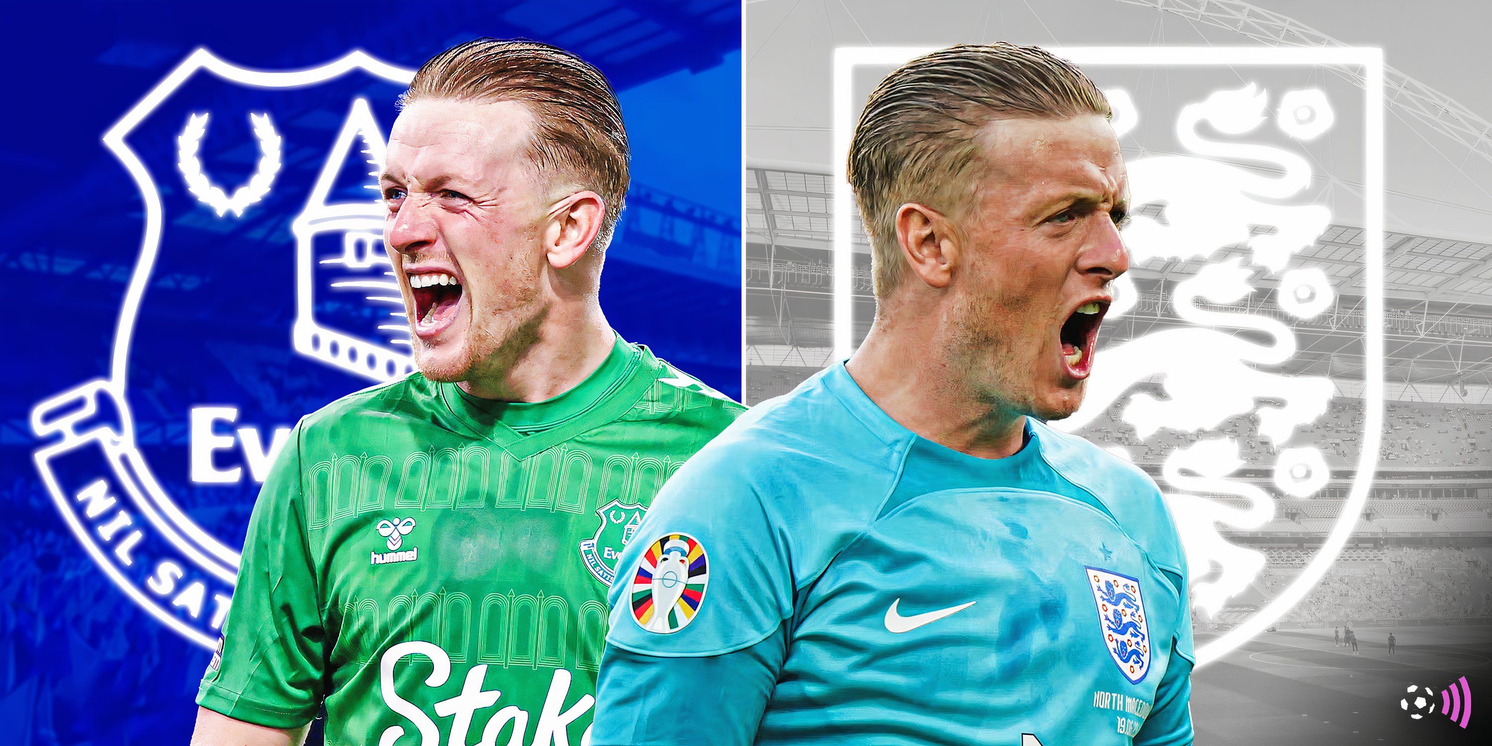 96% passing: Everton star was better than Pickford on international duty