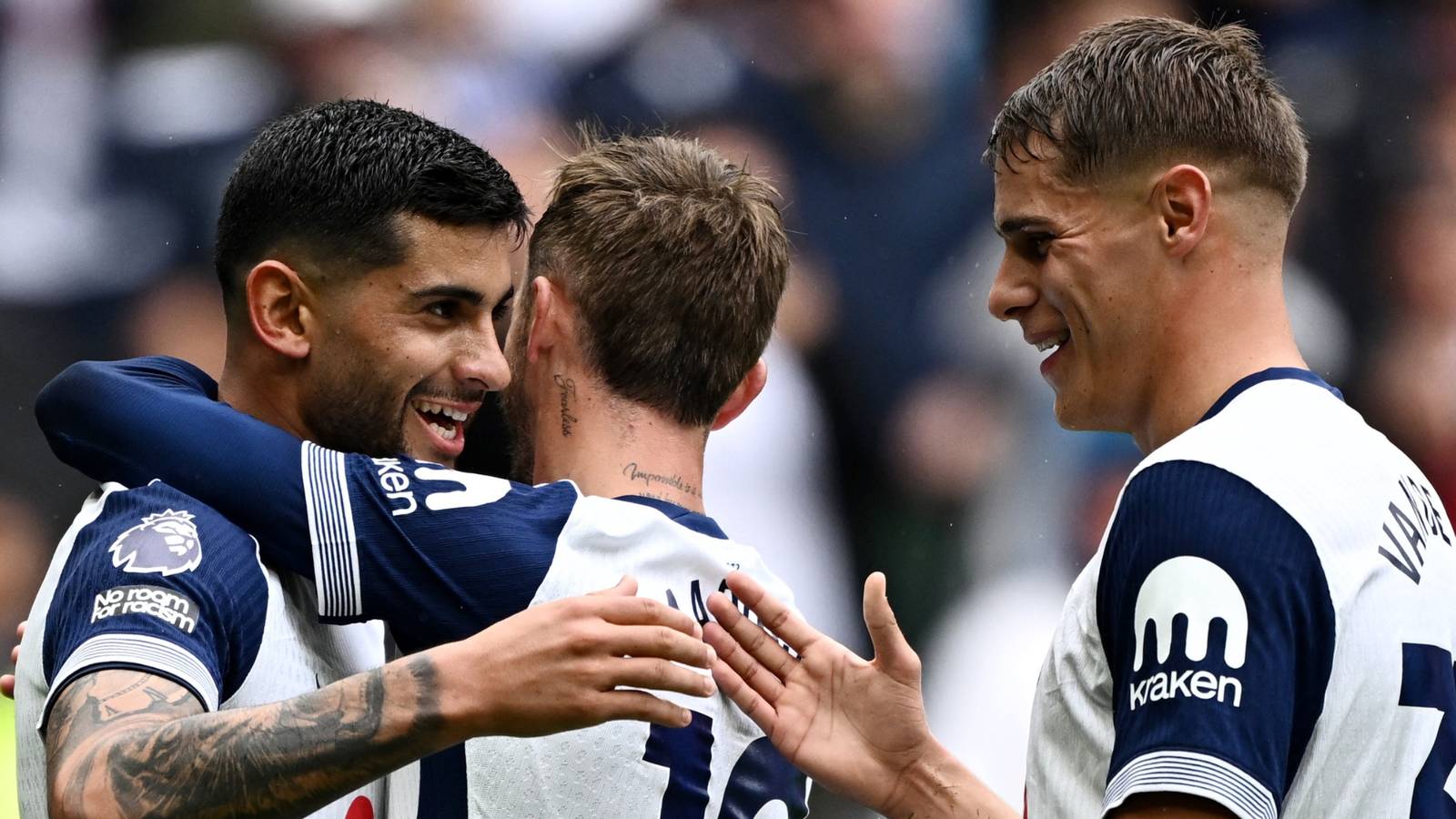 Defender in January talks to join Tottenham with van de Ven and Romero out