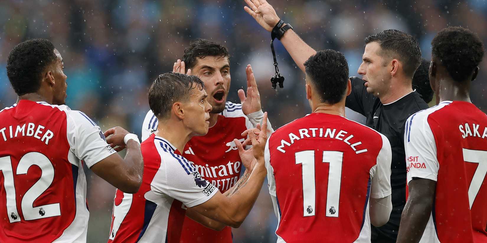Rice, Trossard, De Ligt: The 11 worst referee decisions in the PL this year