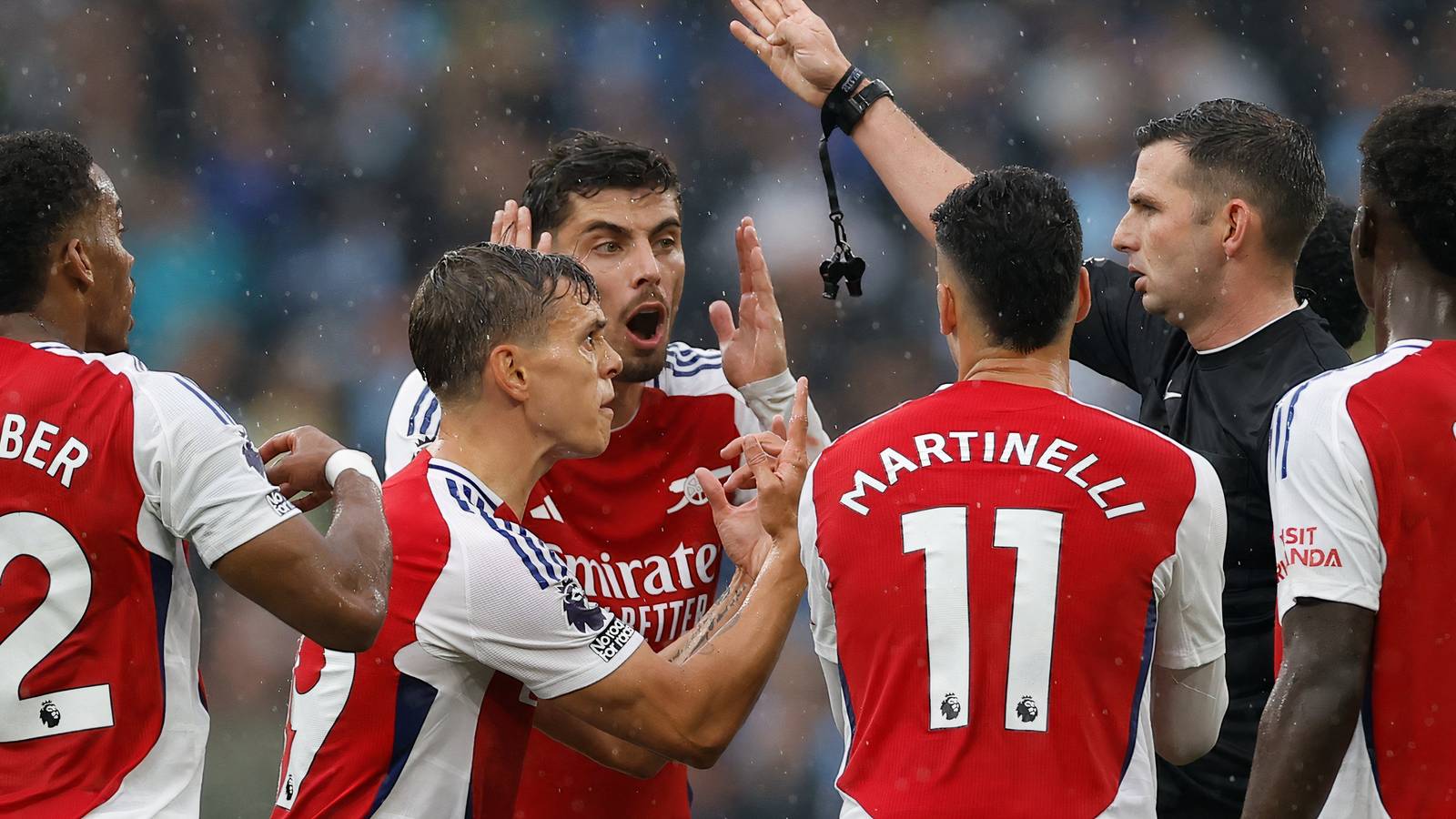 Arsenal's 9 most farcical red cards under Mikel Arteta - ranked