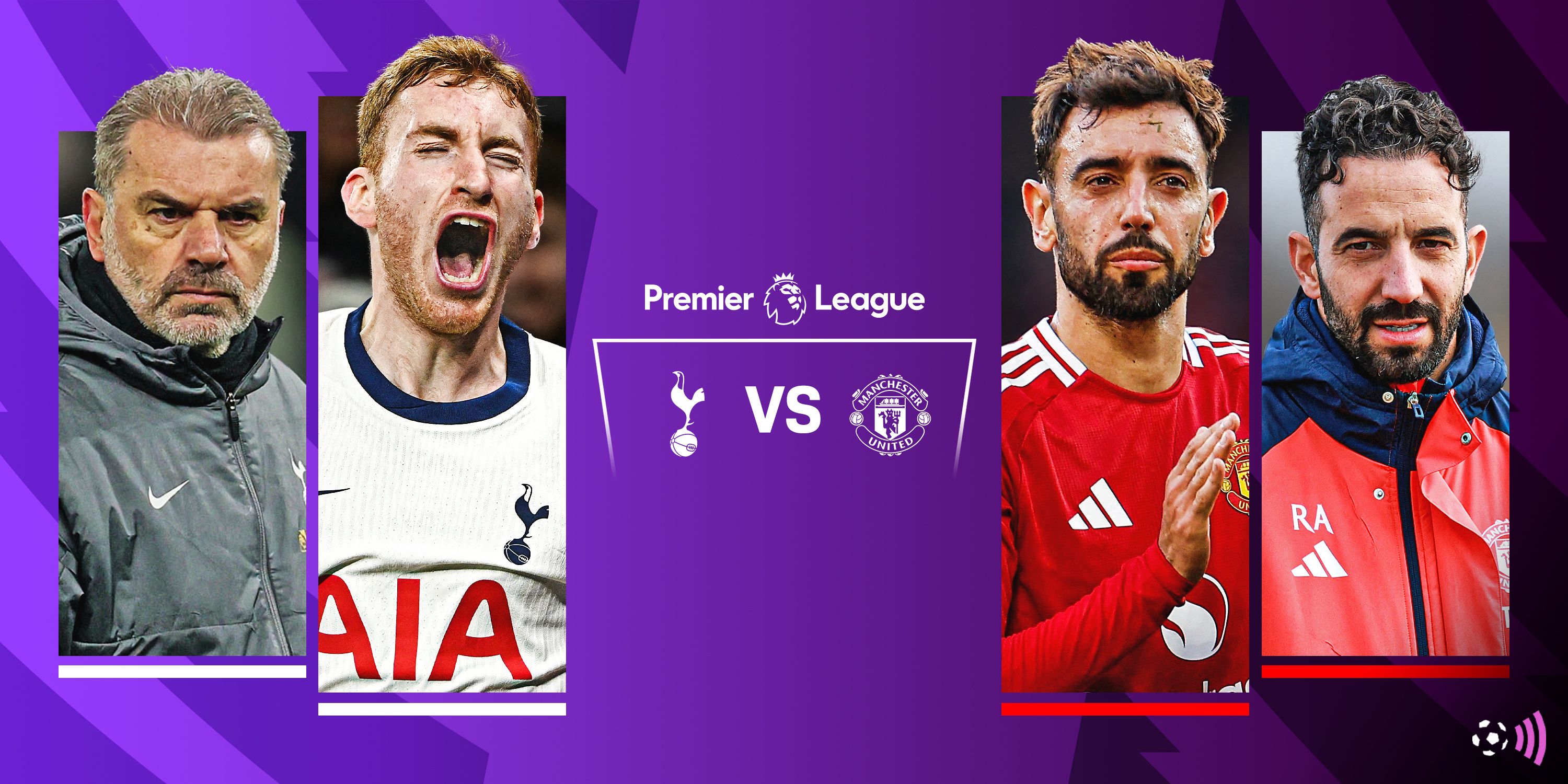 Tottenham vs Man Utd: Team news, where to watch, referee & VAR