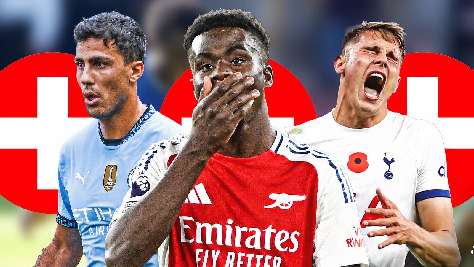 How Arsenal's injury crisis compares to PL rivals after huge Gabriel blow