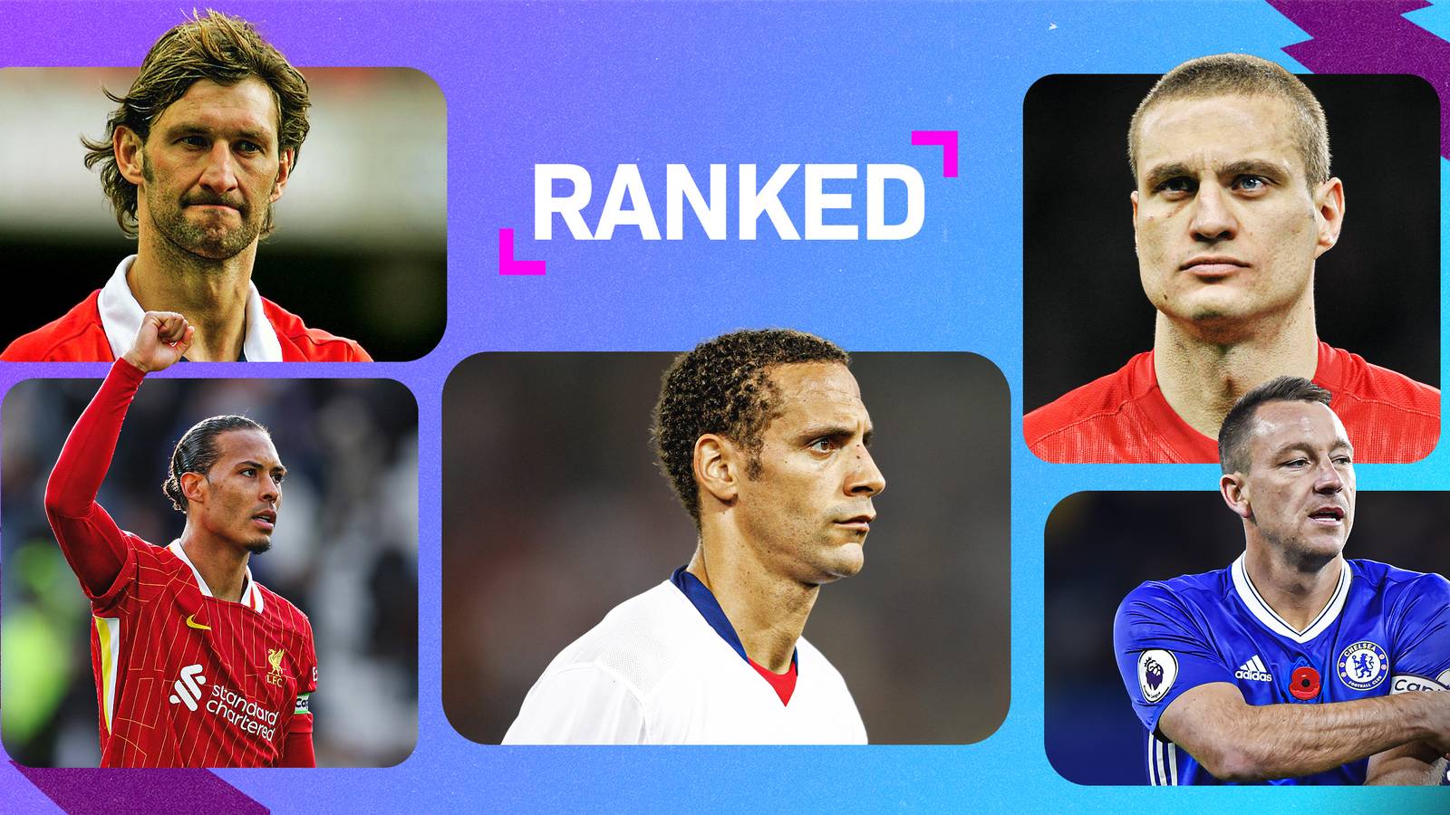 20 Best Centre-Backs in Premier League History Ranked