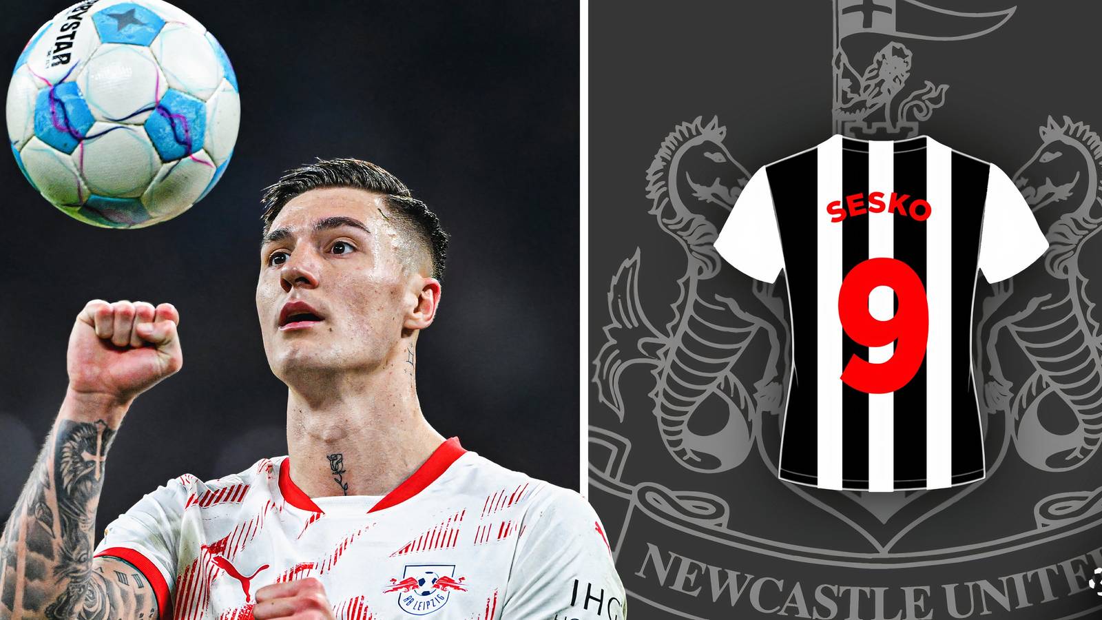 He's better than Sesko: Newcastle considering offer for £68m "monster"