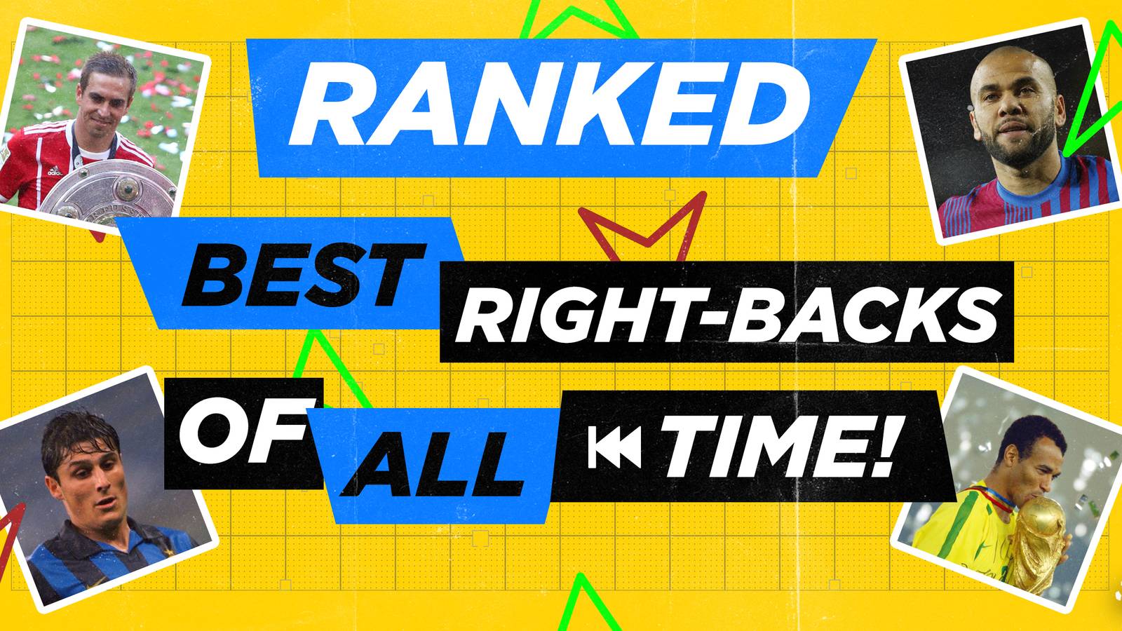 The Greatest 20 Right-Backs in Football History