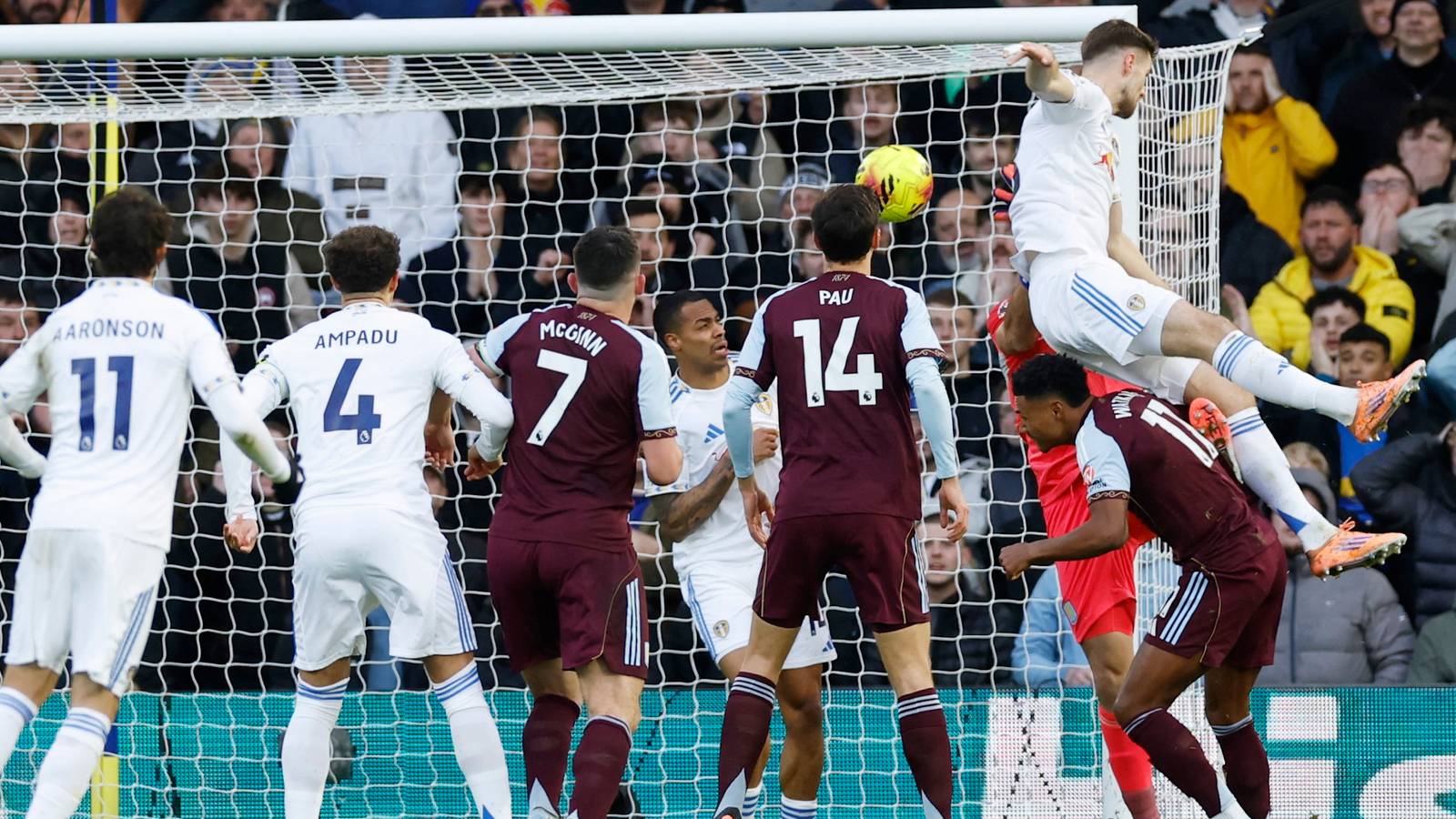 Leeds 1-2 Aston Villa: "Sneaky" Elland Road moment that VAR may have missed