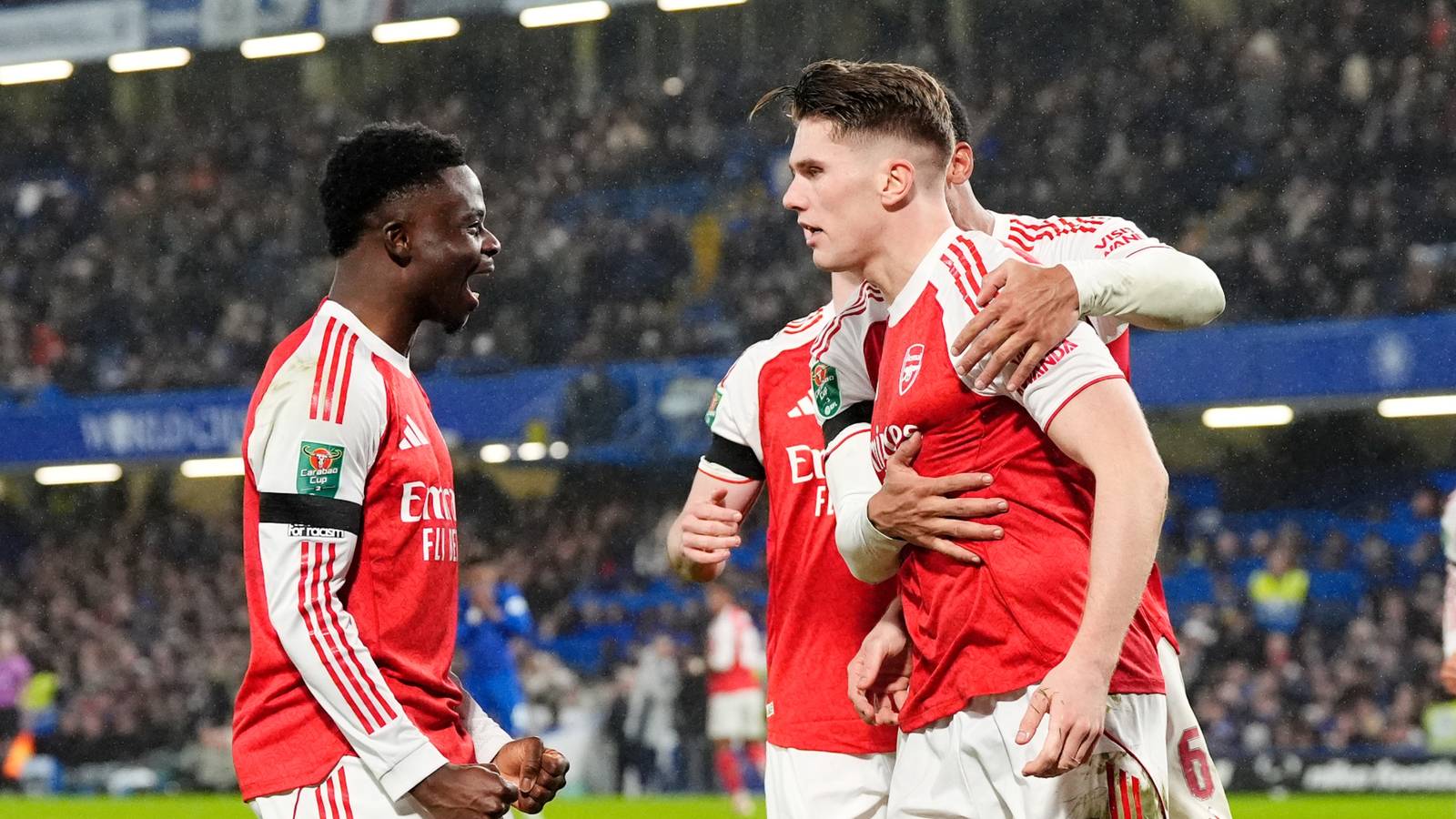 Watch: Gyokeres' angry reaction at Saka after Arsenal teammate refuses ...